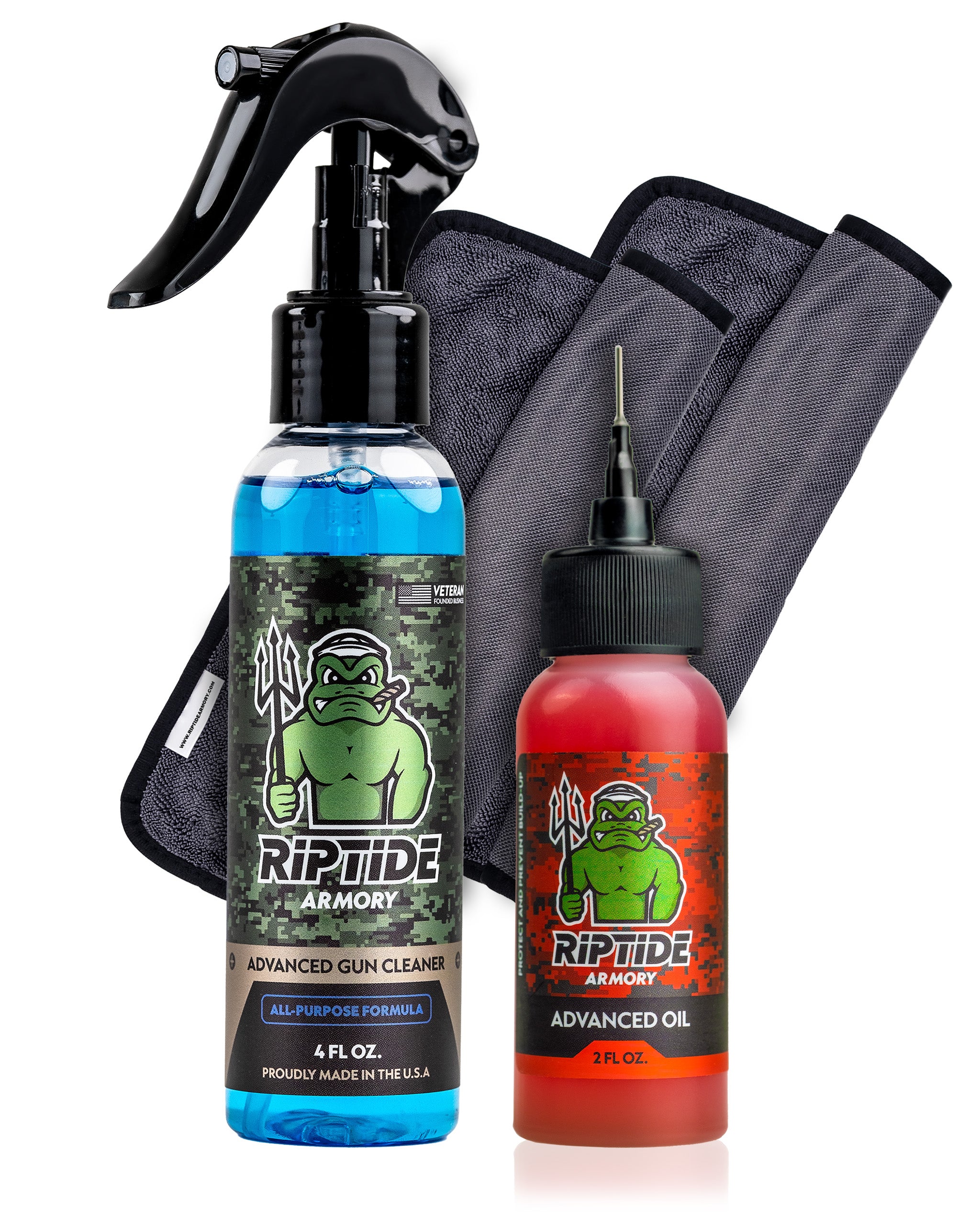 2 Bottle Kit (Cleaner & Oil) – Riptide Armory