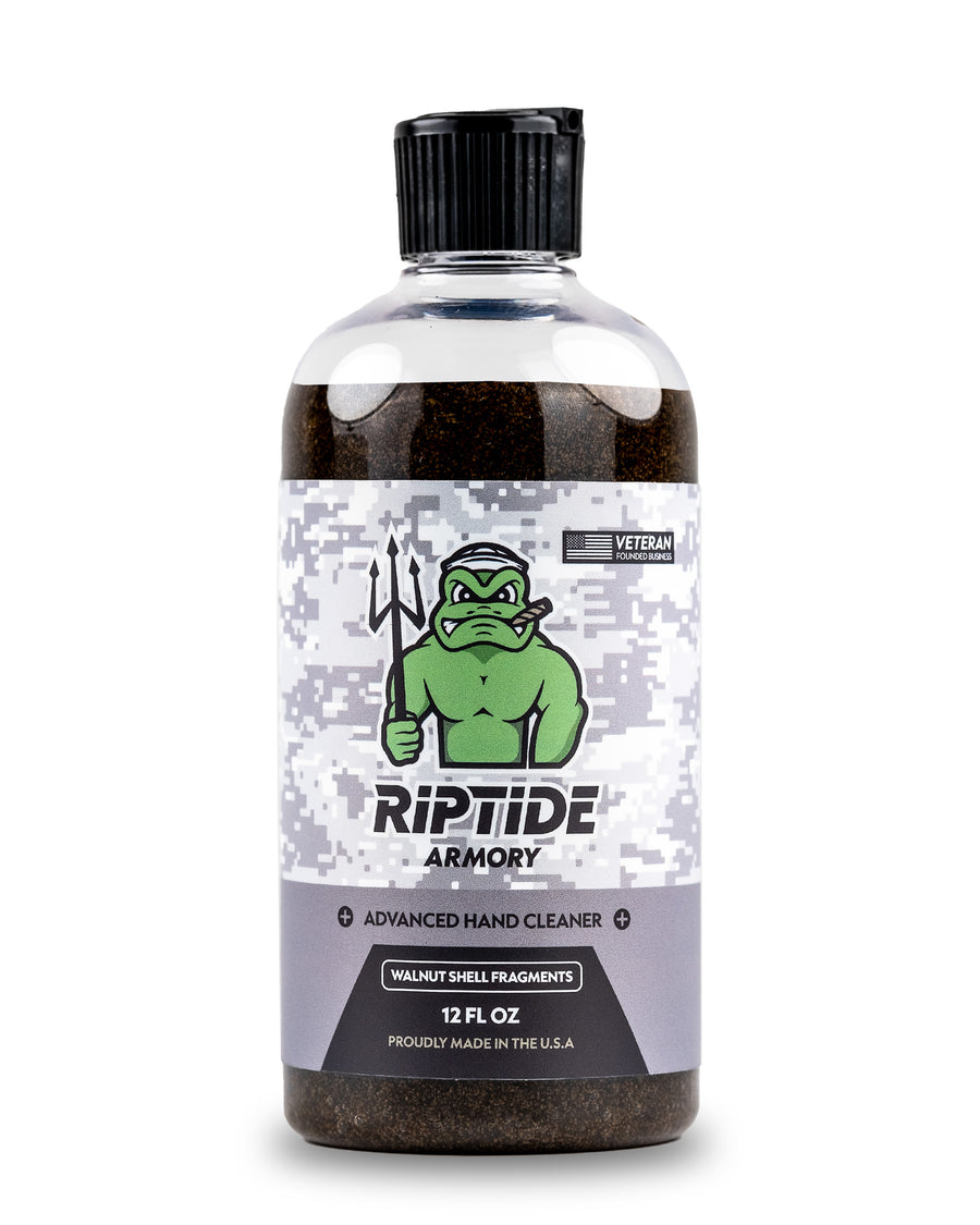 Riptide Advanced Hand Cleaner: Walnut Shell Fragments for Deep Clean – Riptide Armory