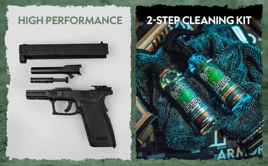 2 Bottle Kit (Cleaner & CLP) – Riptide Armory