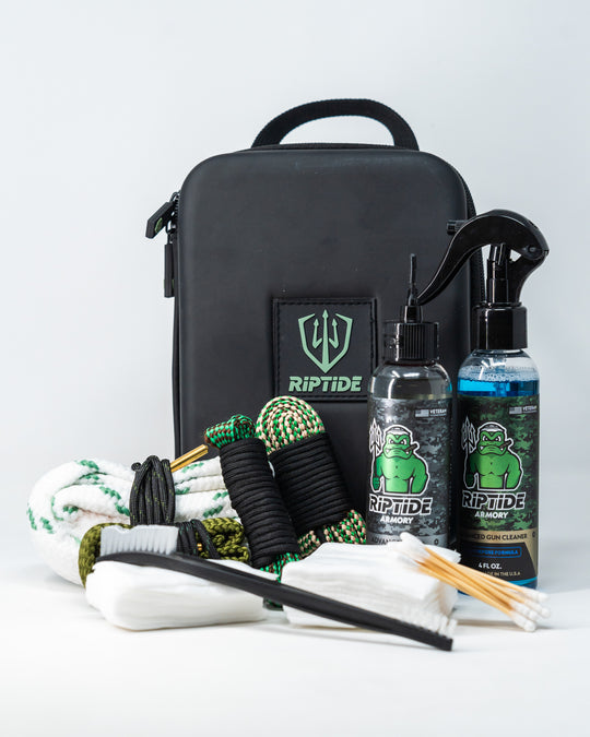 Riptide Armory: Advanced Gun Cleaner & CLP+ Kits | Navy Seal Tested